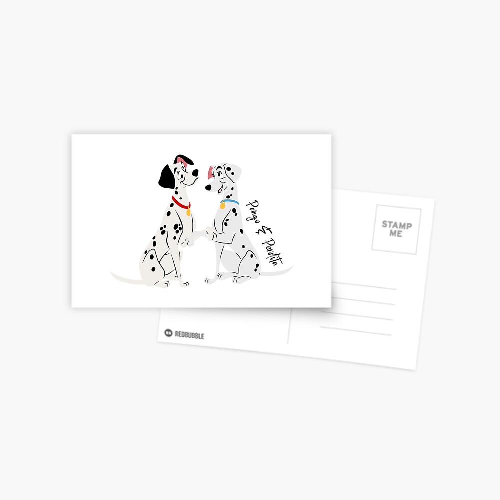 "Pongo & Perdita" Sticker for Sale by apprntlyvntge | Redbubble