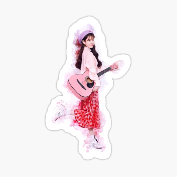 "IU" Sticker for Sale by euphoriclover | Redbubble