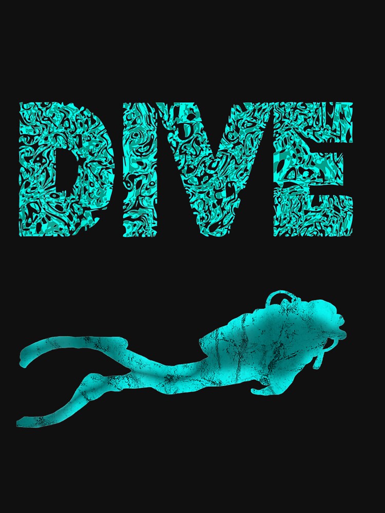 "Apnea Dive Scuba Diving Diver Snorkeling Freediving T Shirt" T-shirt ...