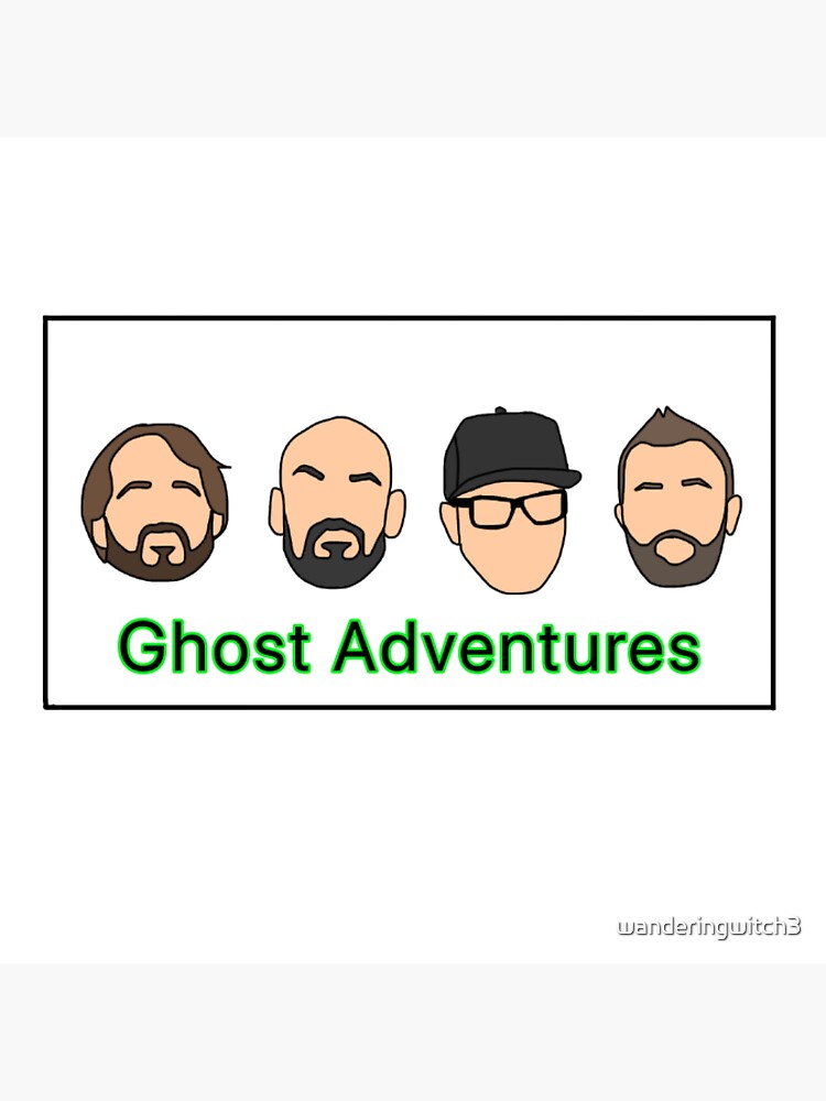 "Ghost Adventures" Sticker for Sale by wanderingwitch3 | Redbubble