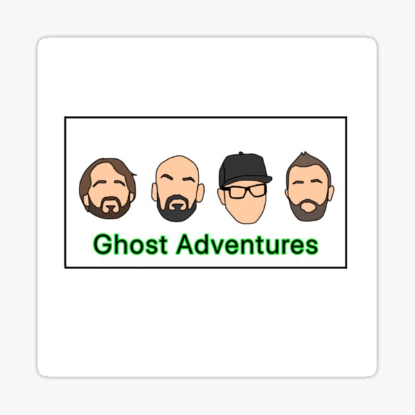 "Ghost Adventures" Sticker for Sale by wanderingwitch3 | Redbubble