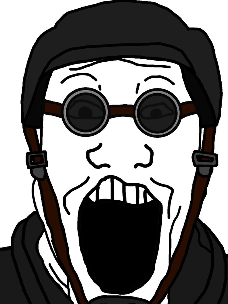 "Angry Wojak Thermite" iPhone Case for Sale by DripDealer | Redbubble