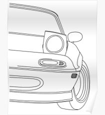 Mazda Miata: Posters | Redbubble
