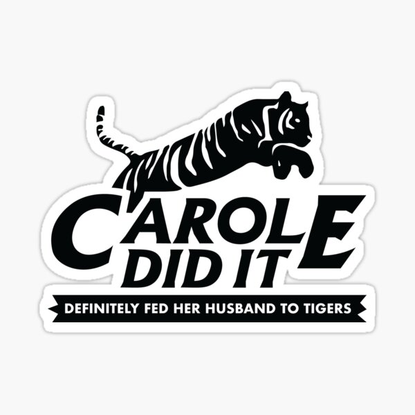 Joe Exotic Stickers | Redbubble