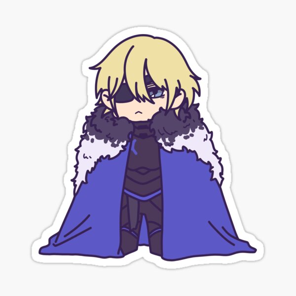"Chibi Dimitri" Sticker for Sale by sweetchibichu | Redbubble