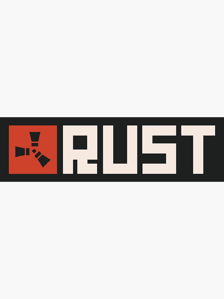 "rust" Sticker for Sale by Slajda | Redbubble