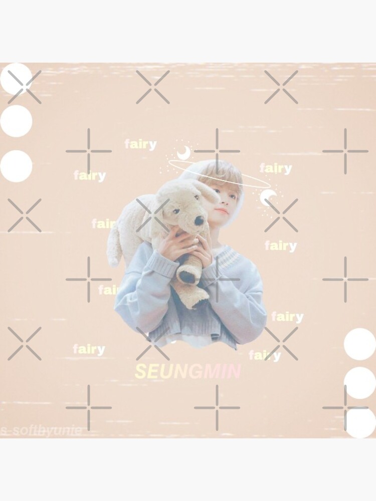 "Seungmin Kim Stray Kids Blanket" Sticker by Michiyo-goods | Redbubble