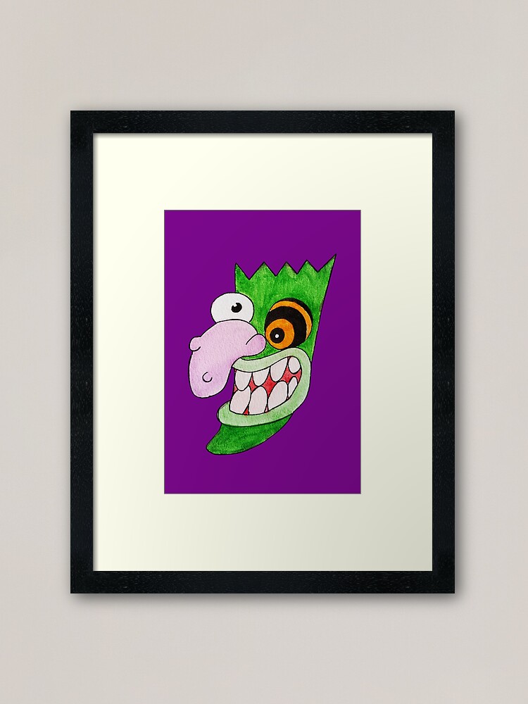 "Uga Buga Buga" Framed Art Print for Sale by JacobBrittCarr | Redbubble