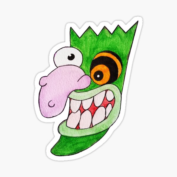 "Uga Buga Buga" Sticker for Sale by JacobBrittCarr | Redbubble