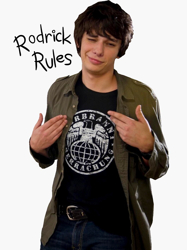 "Rodrick rules" Sticker by chiio0 | Redbubble