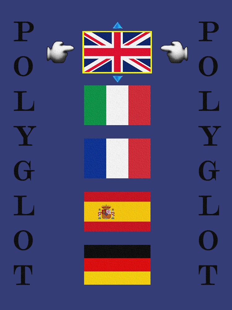 "Polyglot language selector" T-shirt for Sale by xellos92 | Redbubble ...