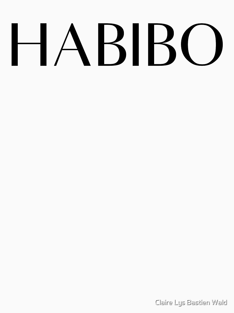 "HABIBO Arabic Quote" T-shirt by ClaireLys | Redbubble | habibo t ...