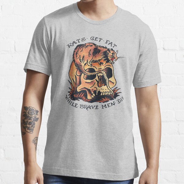 "Rats get Fat" T-shirt by matteoMarameo | Redbubble | sailor jerry t ...