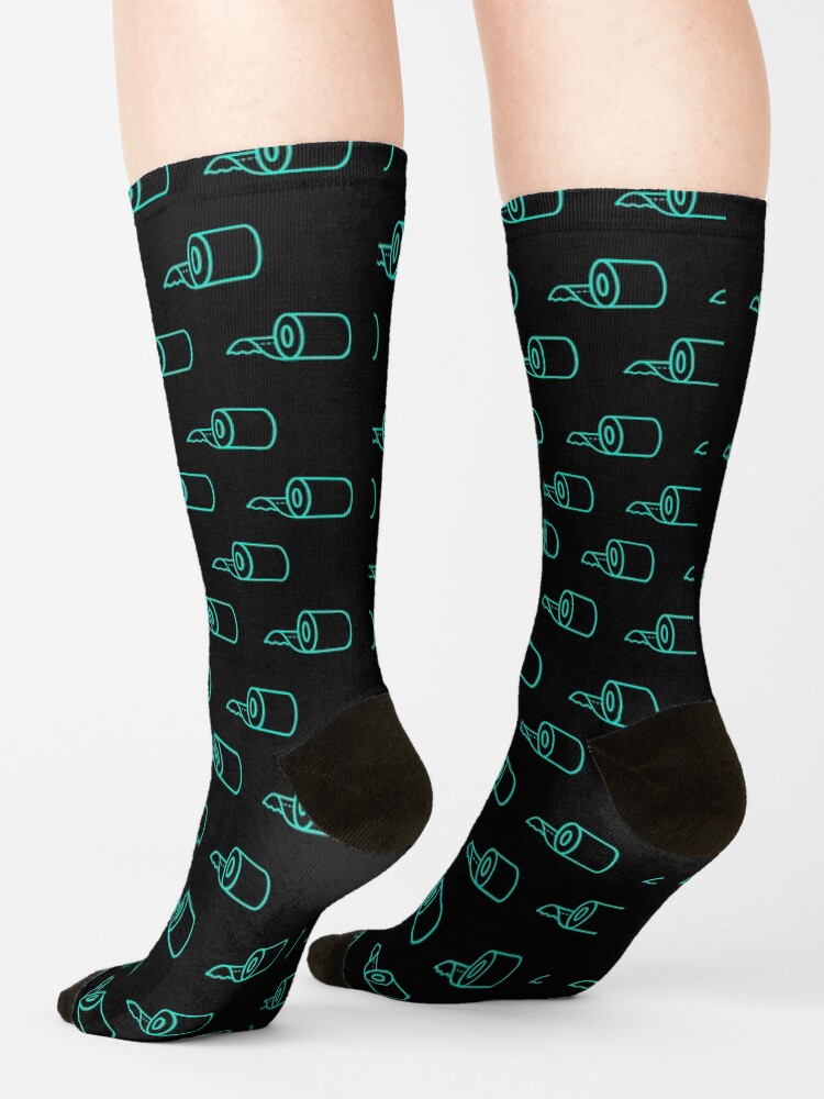 "> TOILET PAPER " Socks for Sale by dombrowska | Redbubble