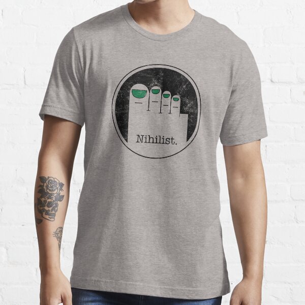 "Minimalist Nihilist" Essential T-Shirt for Sale by Mephias | Redbubble