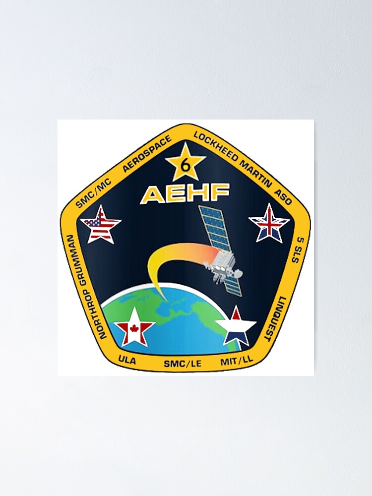 "AEHF-6 Program Logo" Poster for Sale by Quatrosales | Redbubble