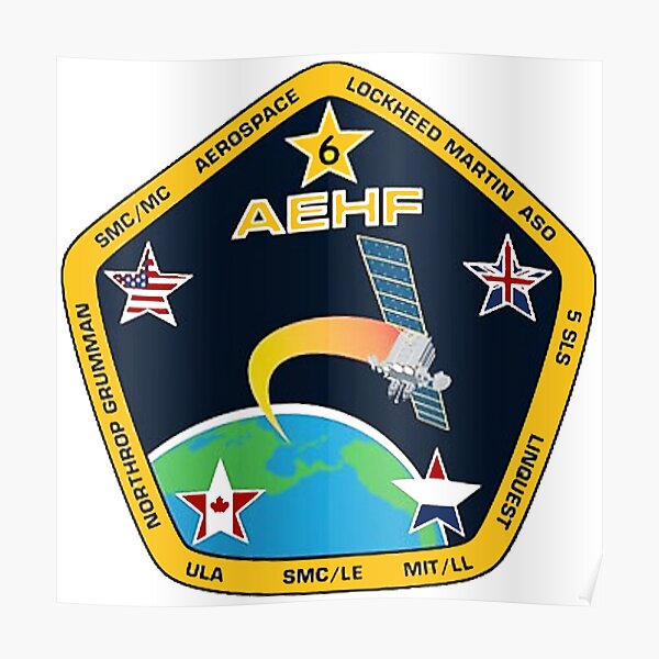 "AEHF-6 Program Logo" Poster for Sale by Quatrosales | Redbubble