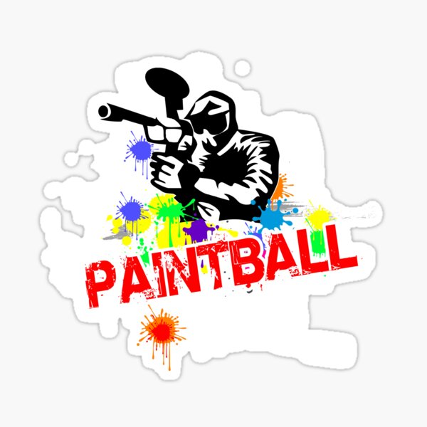 "COMPETITIVE TACTICAL RECREATIONAL GAME OF PAINTBALL" Sticker by ...