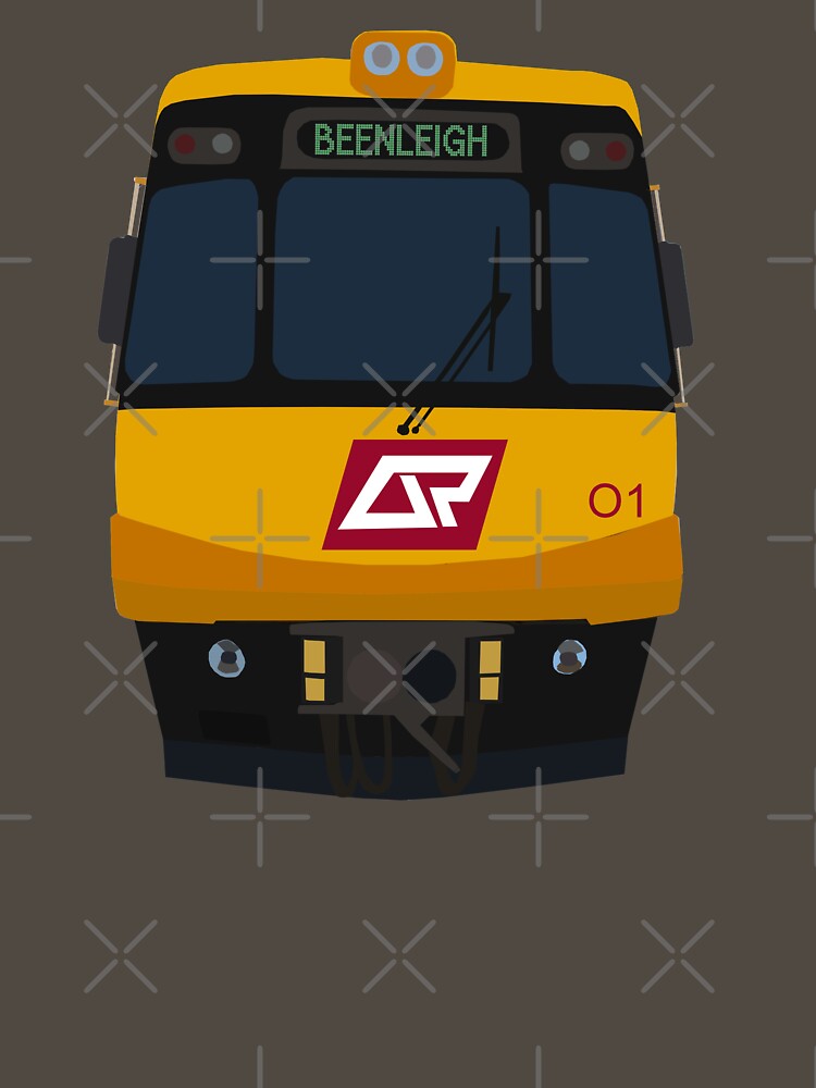 "Queensland Rail EMU01 Cartoon Art" Essential T-Shirt for Sale by ...