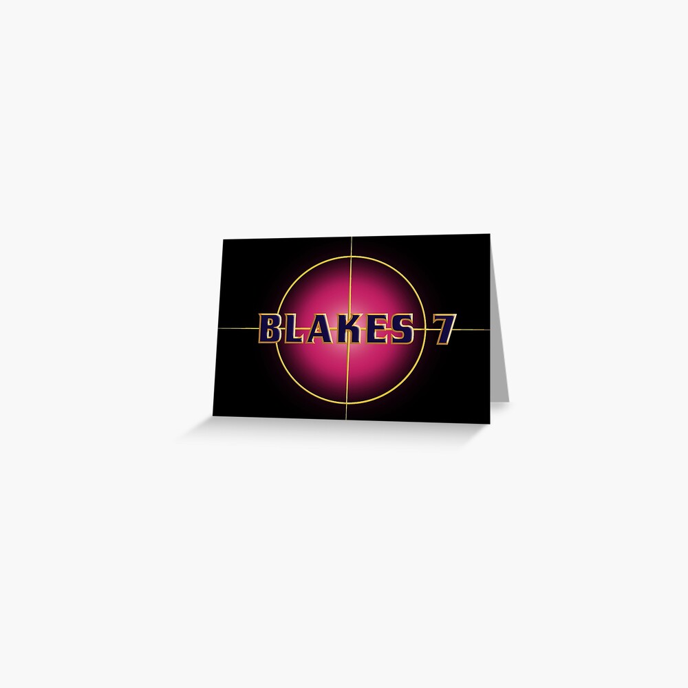 "Blake's 7 - Series 4 Logo" Greeting Card by zenorac7 | Redbubble
