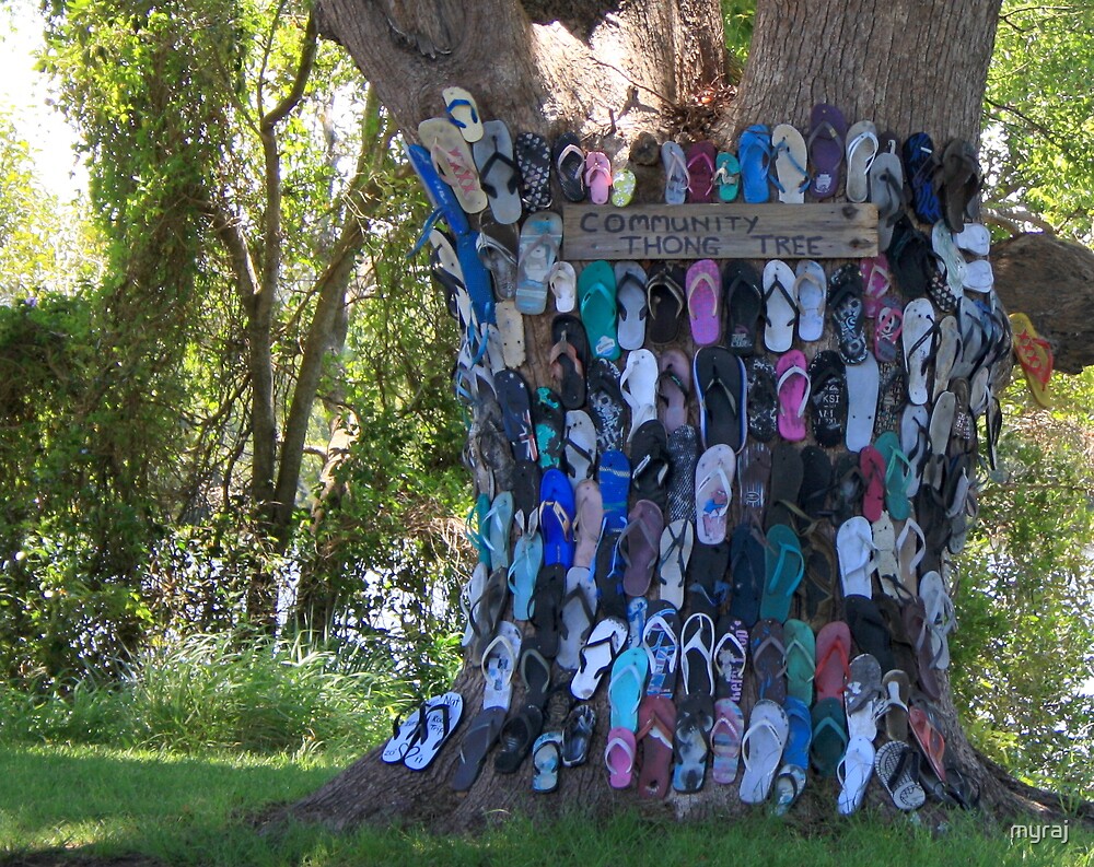 "COMMUNITY THONG TREE" by myraj | Redbubble