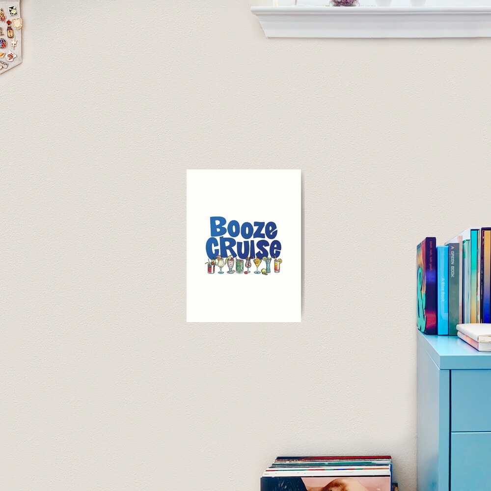 "Booze Cruise Cocktails" Sticker for Sale by KoolMoDee | Redbubble