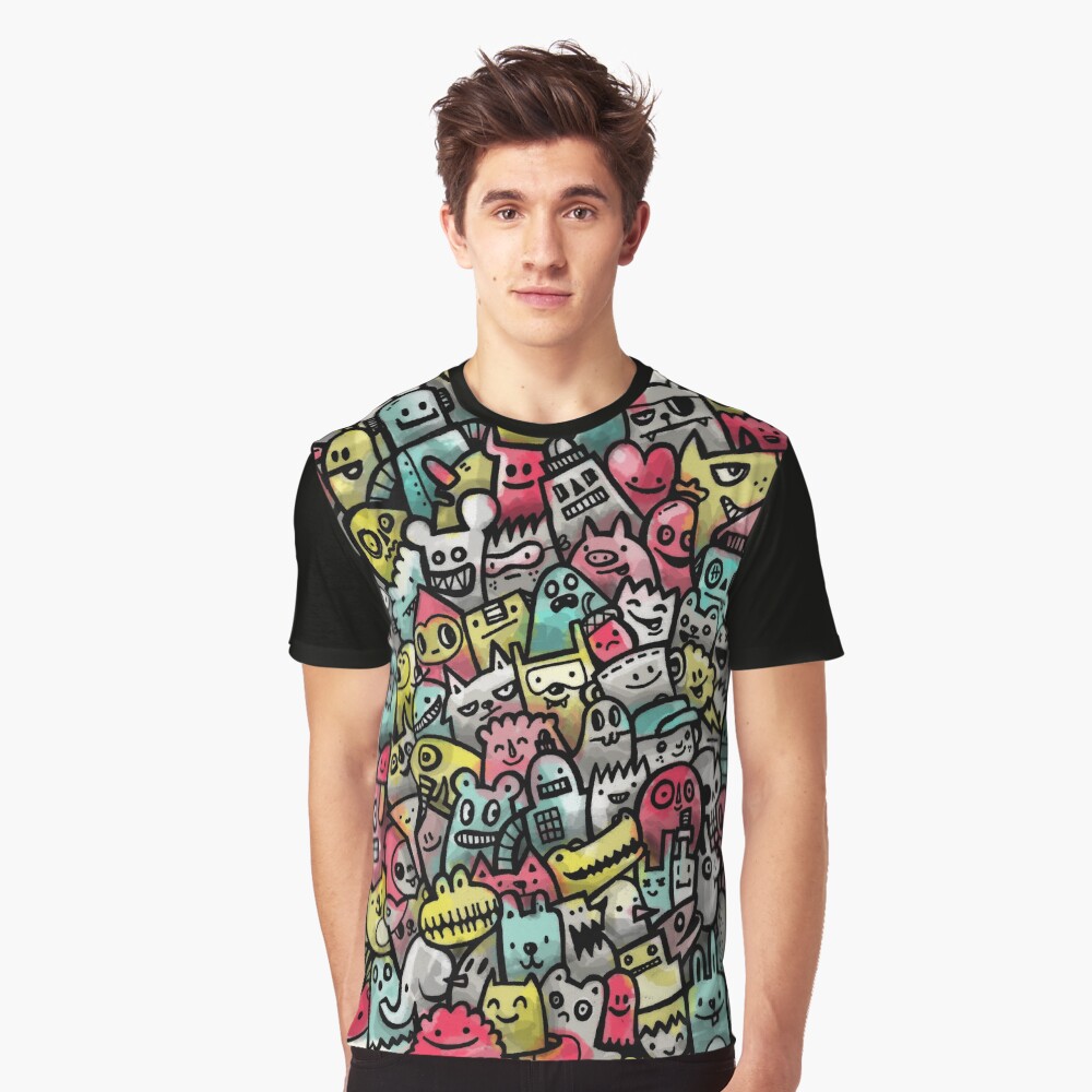 "Not Coloring in the Lines" Sticker for Sale by wottoart | Redbubble