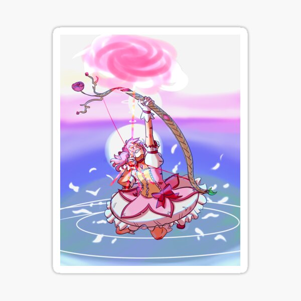 "Madoka" Sticker for Sale by sprunchy | Redbubble