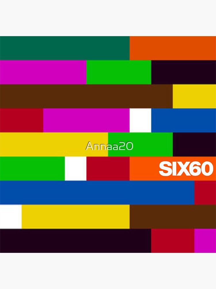"six60" Sticker by Annaa20 | Redbubble