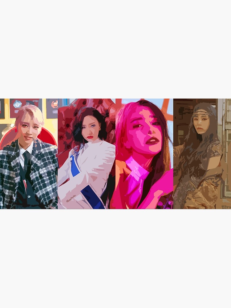 "Mamamoo drawing" Poster by JungKook-BTS | Redbubble