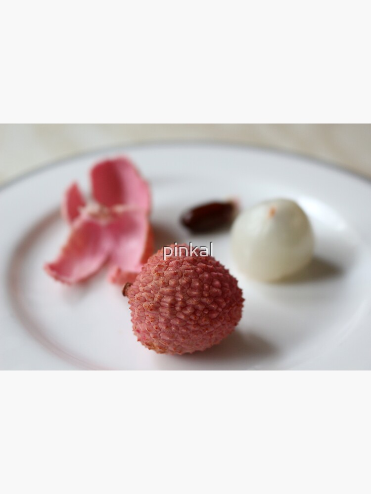 "Lychee" Sticker for Sale by pinkal | Redbubble