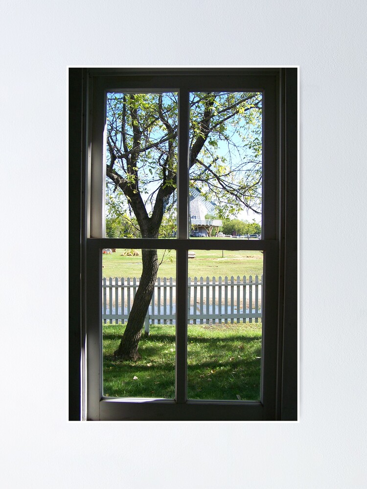 "Window View" Poster by czach | Redbubble