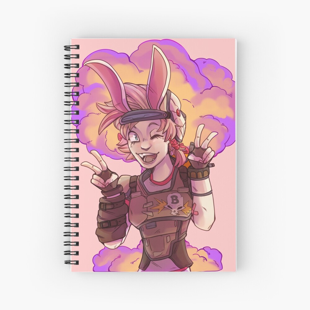 Not So Tiny Tina Spiral Notebook For Sale By Pybot Redbubble