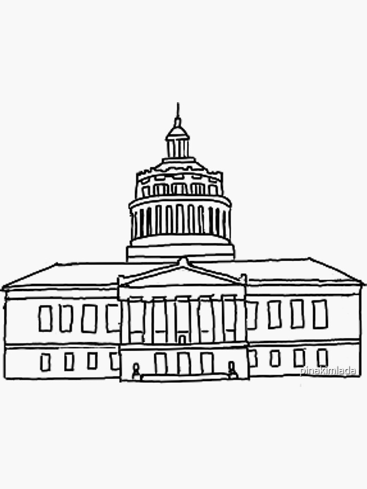 "rush rhees library" Sticker for Sale by pinakimlada | Redbubble