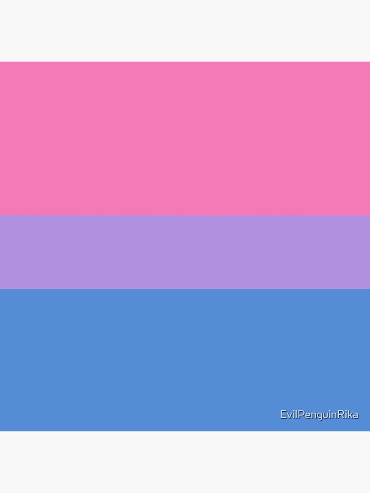 "Pastel Bi Flag" Sticker for Sale by EvilPenguinRika | Redbubble