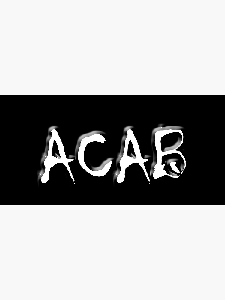 "ACAB" Sticker for Sale by getguillotined | Redbubble