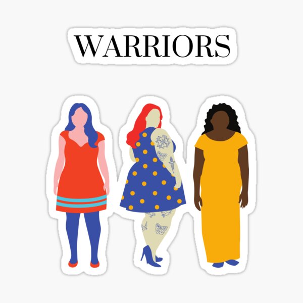 "Warriors" Sticker for Sale by MagicalLove | Redbubble