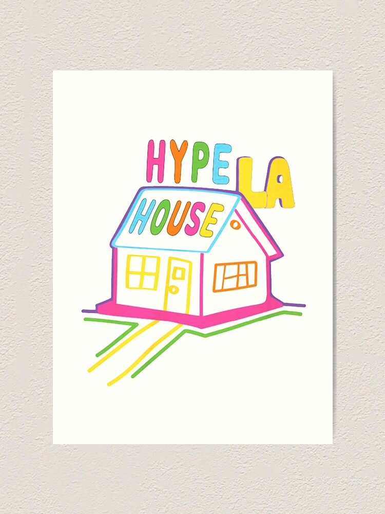 "The Hype House" Art Print by tikitak94 | Redbubble