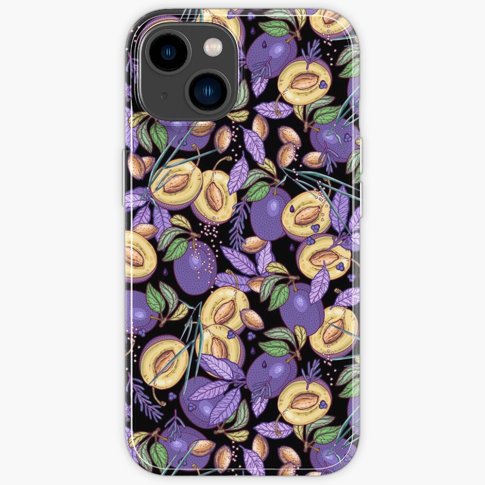 "Purple plum garden." iPhone Case for Sale by smalldrawing | Redbubble