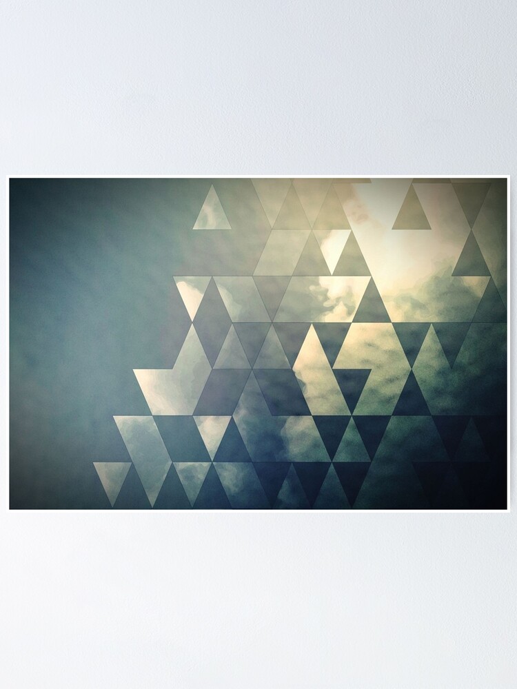 "Triangle " Poster by mhuremovic | Redbubble