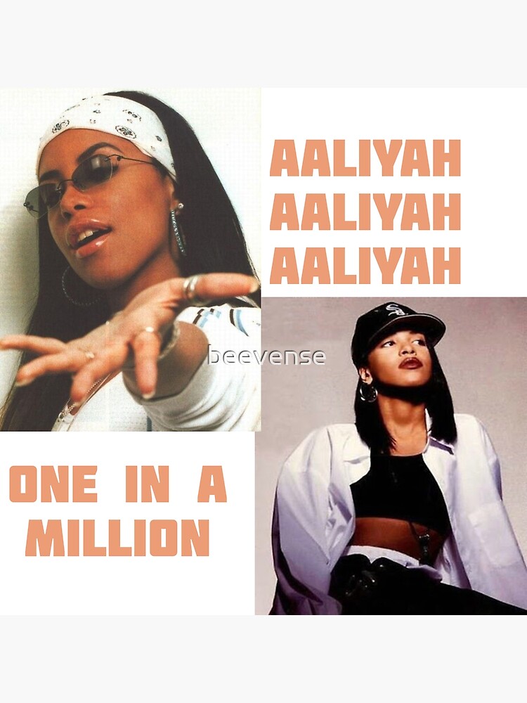 "aaliyah" Poster for Sale by beevense | Redbubble