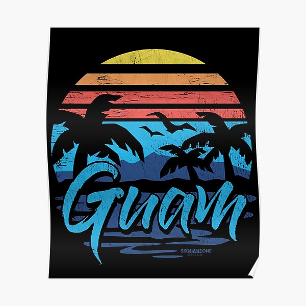 "GUAM ISLANDER" Poster for Sale by TheLocalFabric | Redbubble