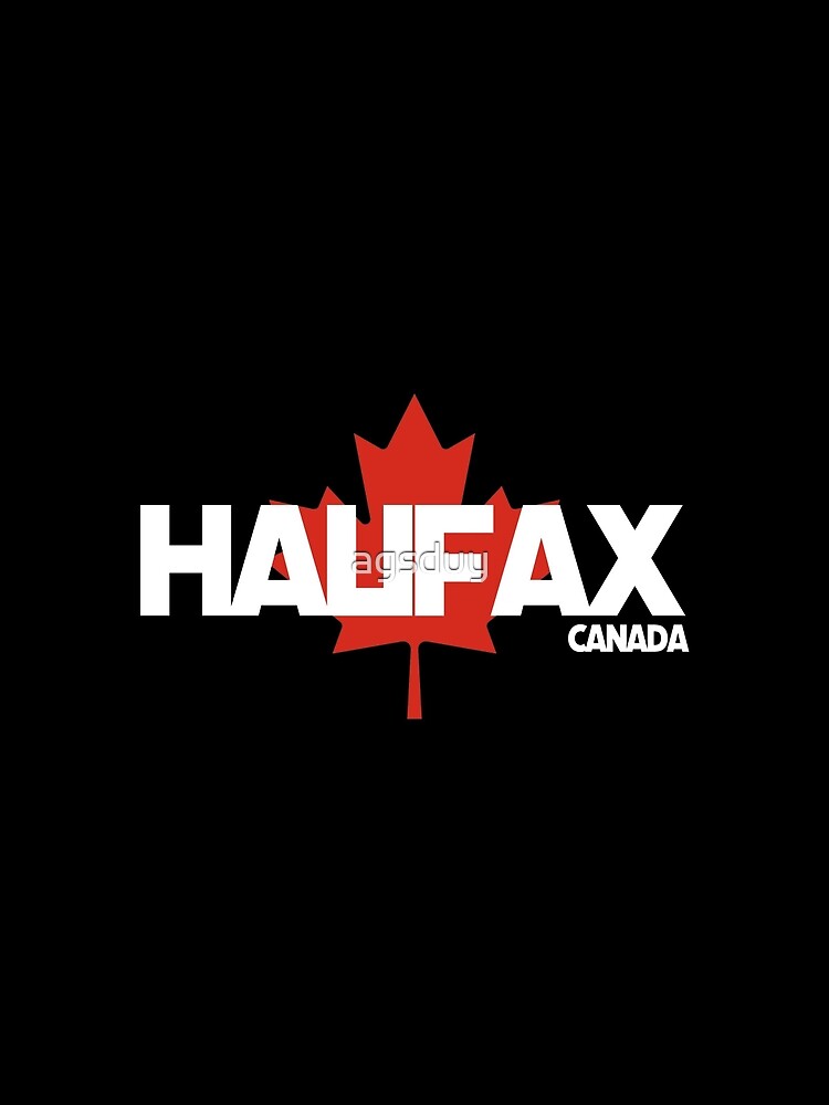 "Halifax - Canada including Red Maple Leaf Background" by agsduy ...