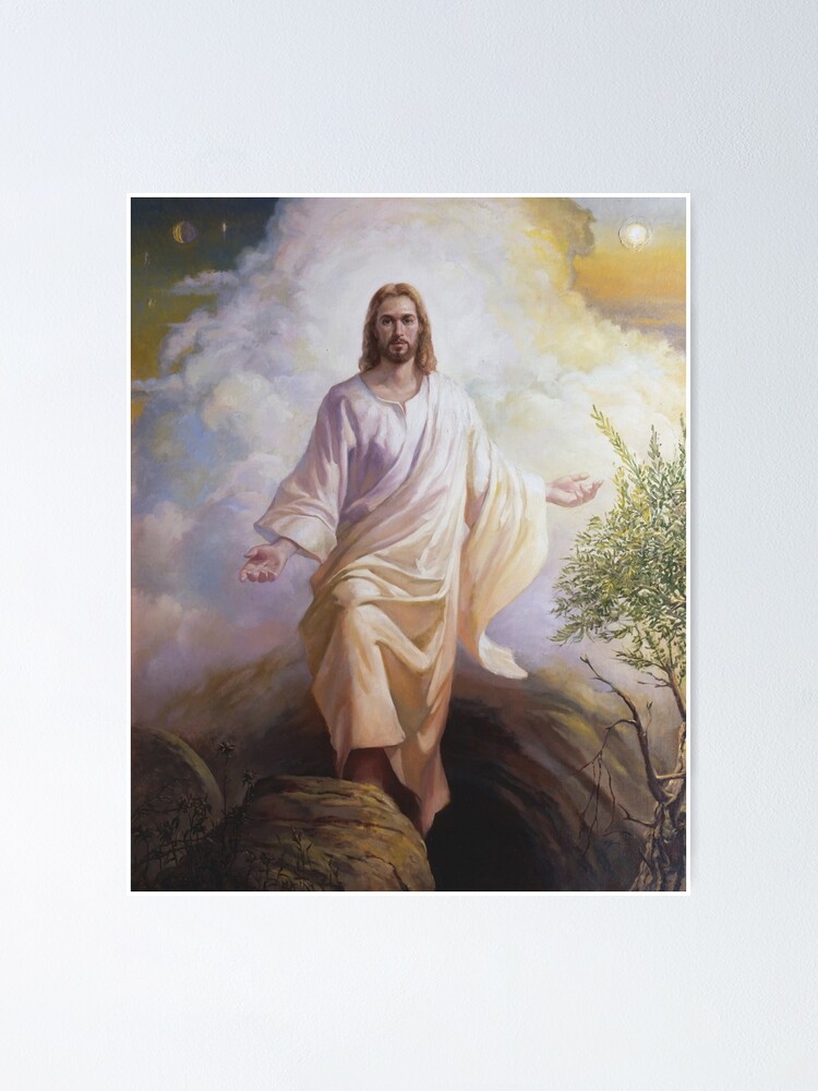 "Jesus is risen and alive" Poster for Sale by adaba | Redbubble