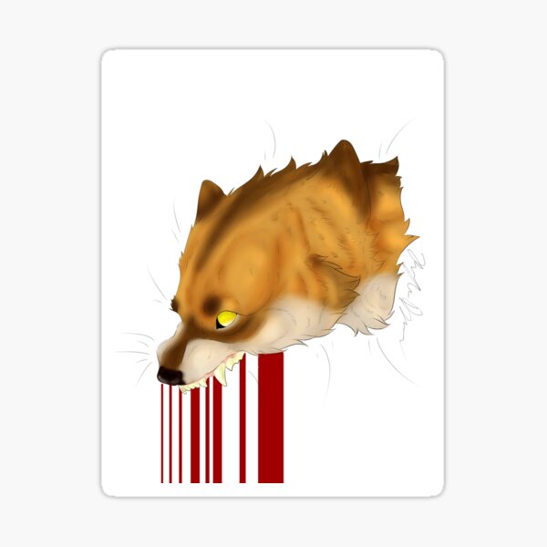 "Foxing" Sticker by pixx13 | Redbubble
