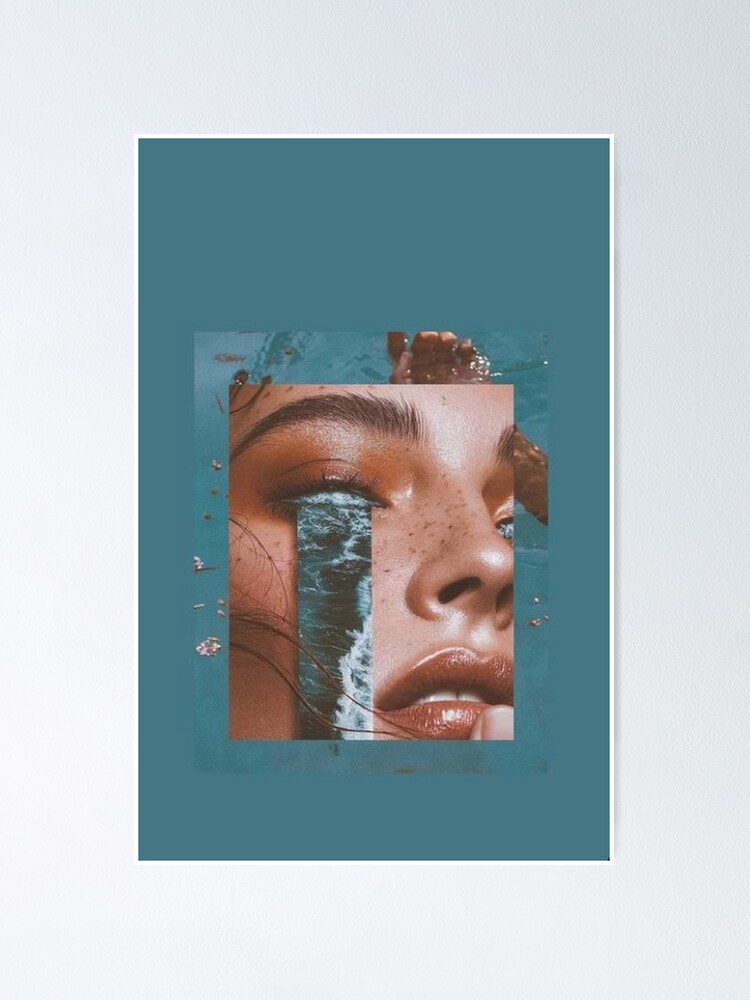 "blue vsco" Poster for Sale by Lovelife360 | Redbubble