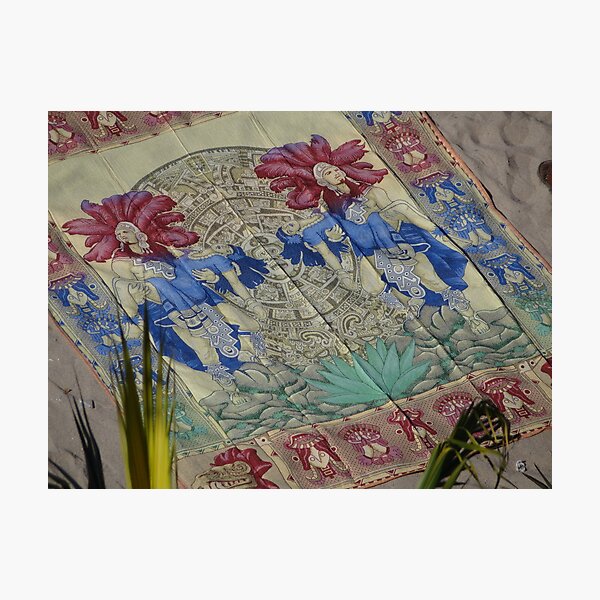 "The Aztec Calendar on a Carpet - El Calendario Azteca en un Tapete ...