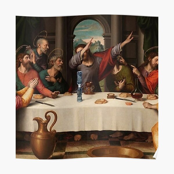 Póster «Jesus dab» de Danielana | Redbubble