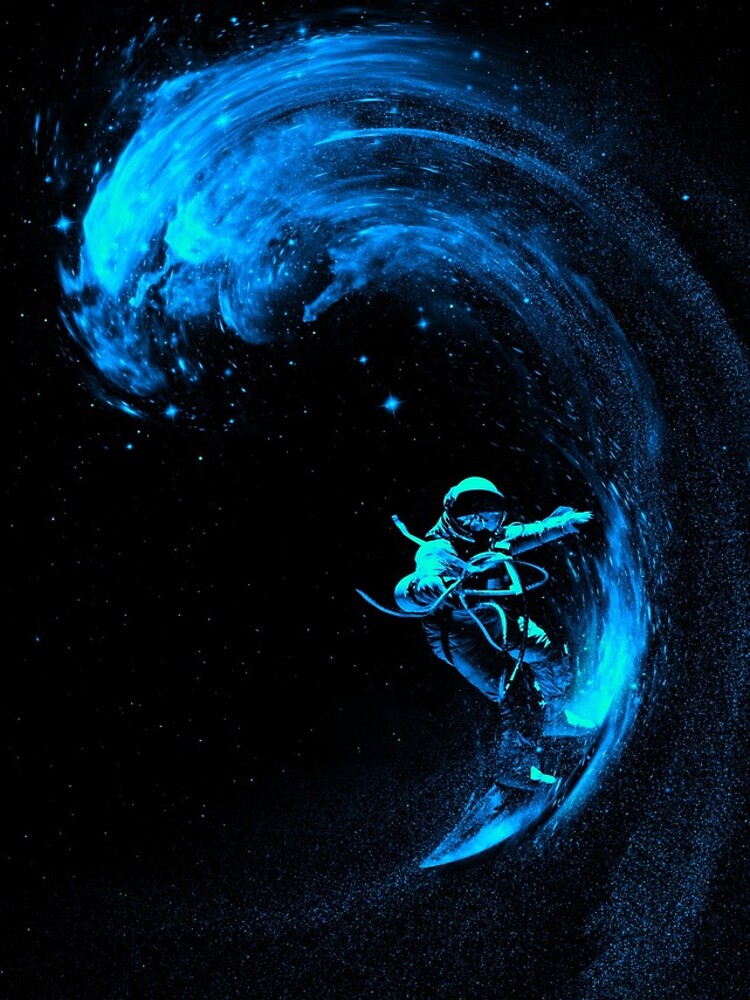 "Space Surfing" iPhone Case for Sale by nicebleed | Redbubble