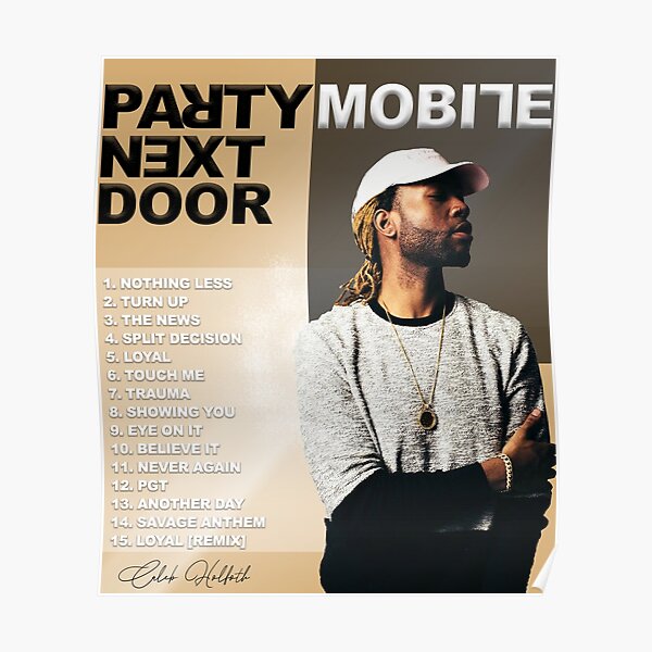 Partynextdoor Posters | Redbubble